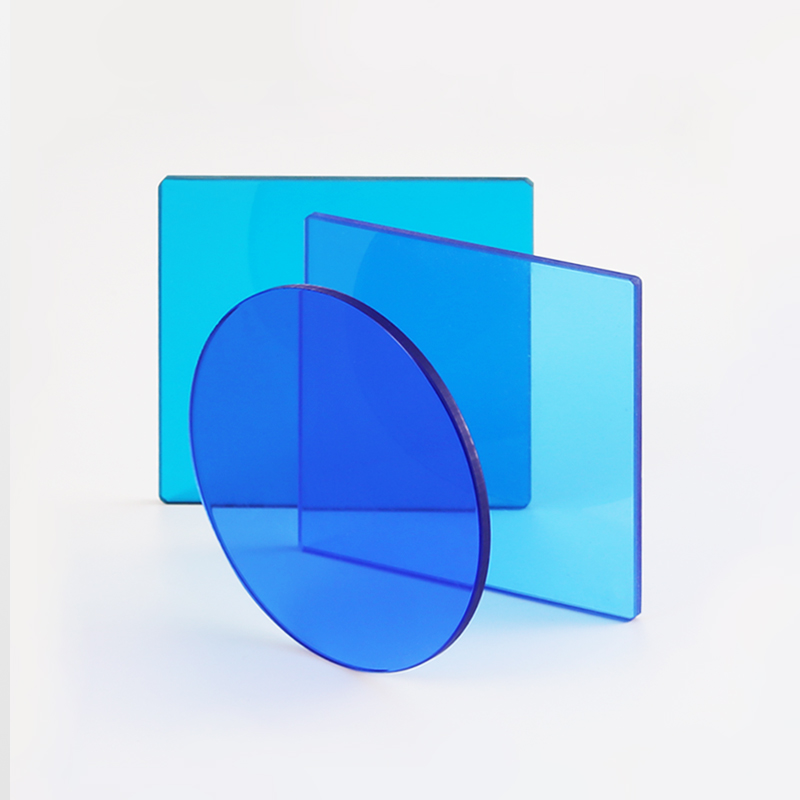 QB Cyan-Blue Colored Glass | GIAI